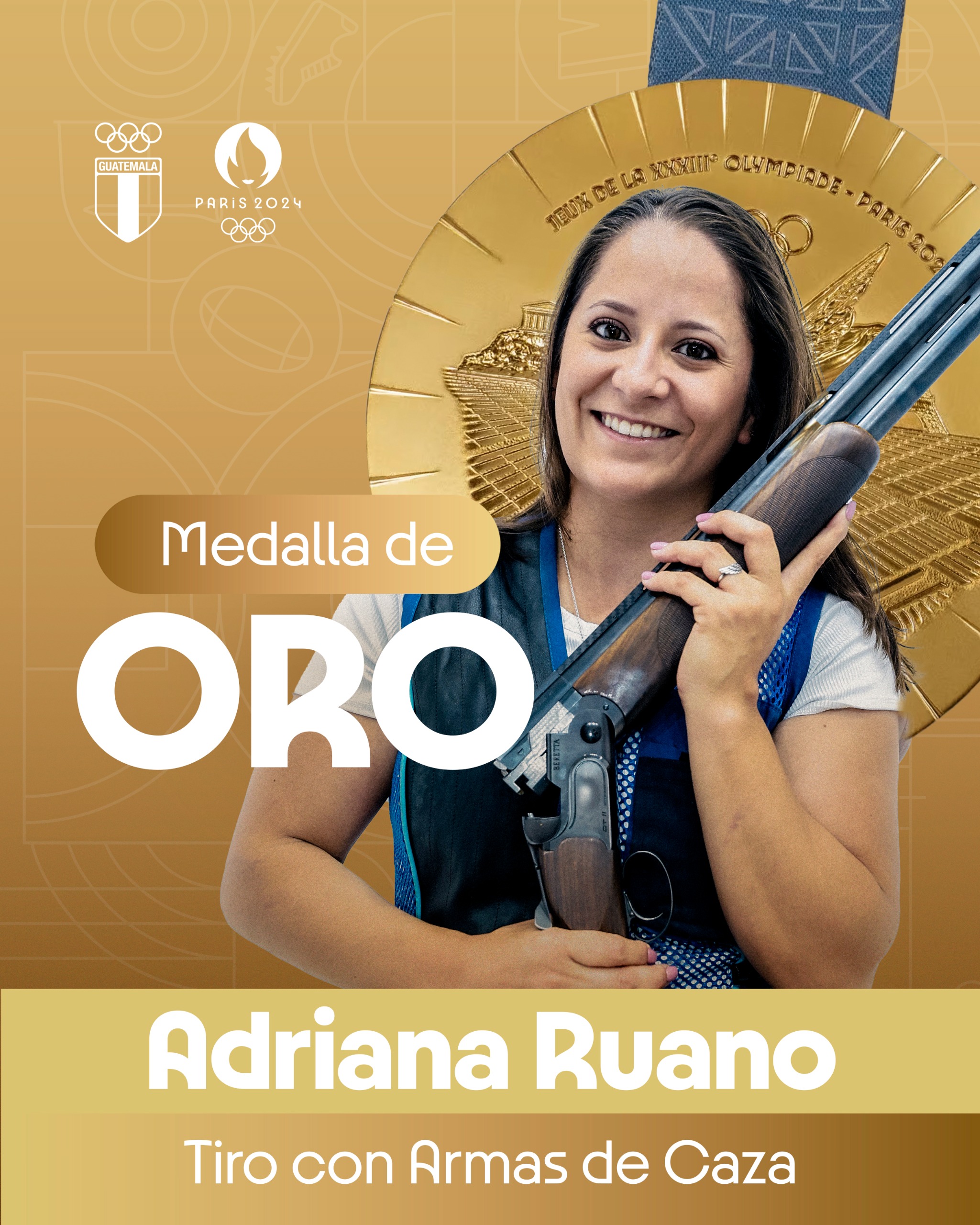 ¡Histórico! Adriana Ruano gana la primera medalla de oro para Guatemala ...