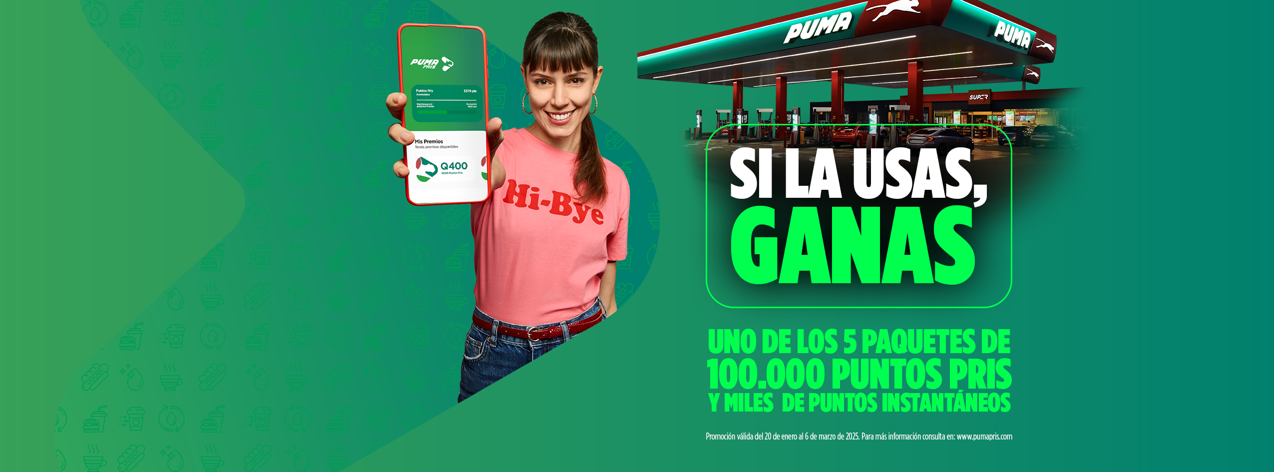 Puma Pris inicia el 2025 con la gran promoción: Si La Usas, Ganas ...